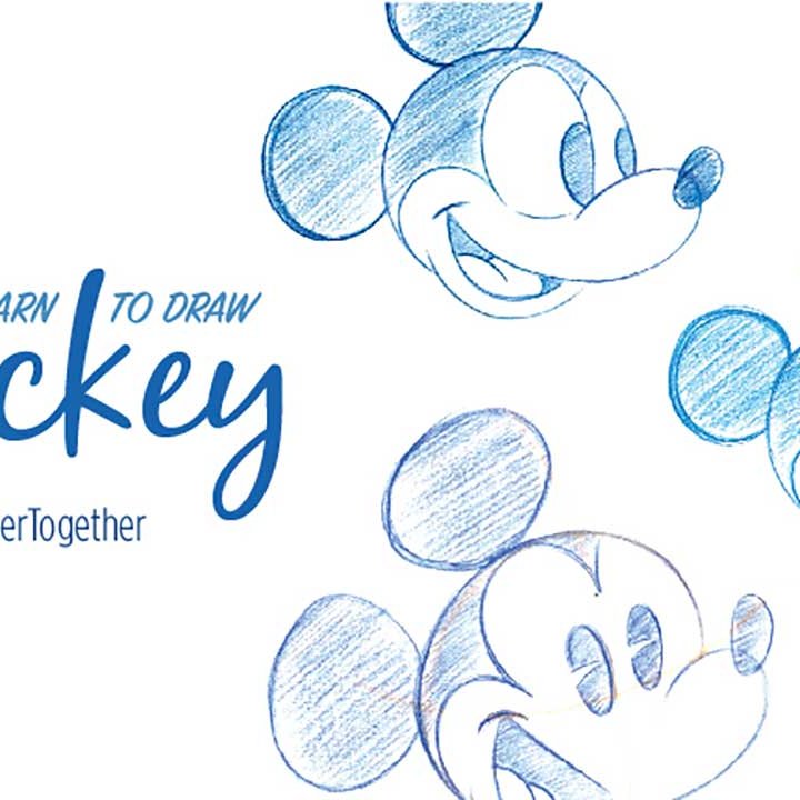 Hoe Teken Je Mickey Mouse